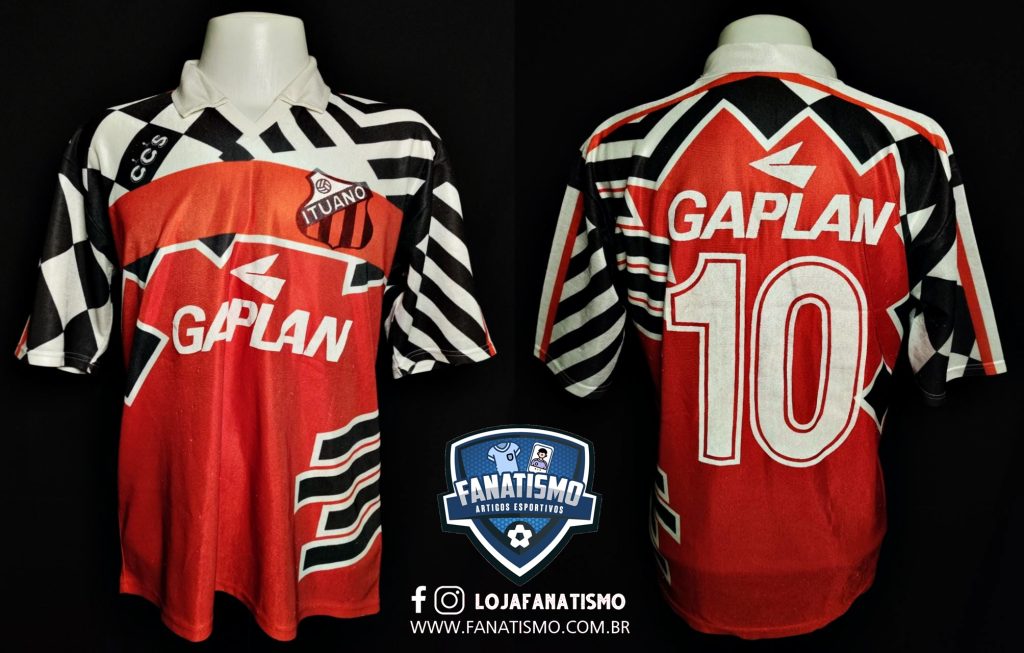 Camisa do Ituano Oficial I CCS 1992/1993 #10 M - Fanatismo
