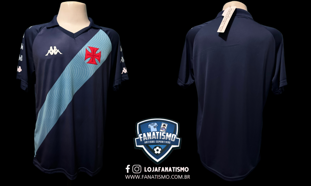 Camisa do Vasco Oficial Edição Especial Azul Kappa Nova GG - Fanatismo